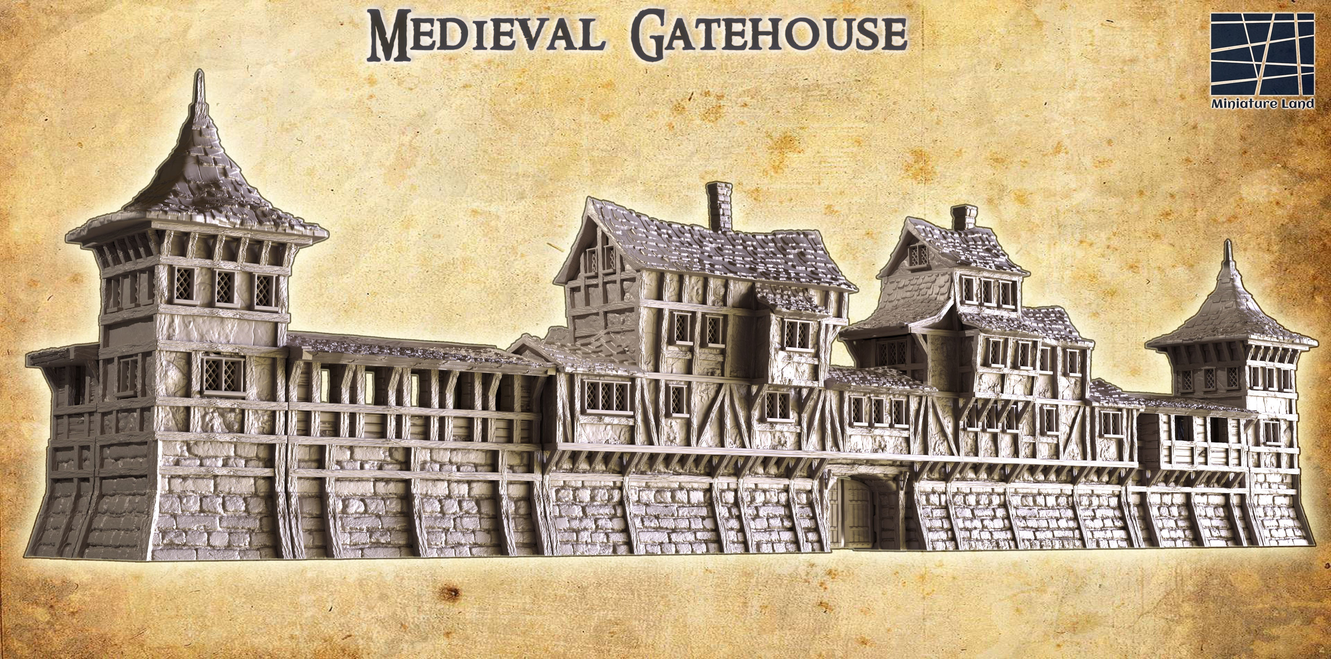 Medieval Gatehouse – ZagTerrain