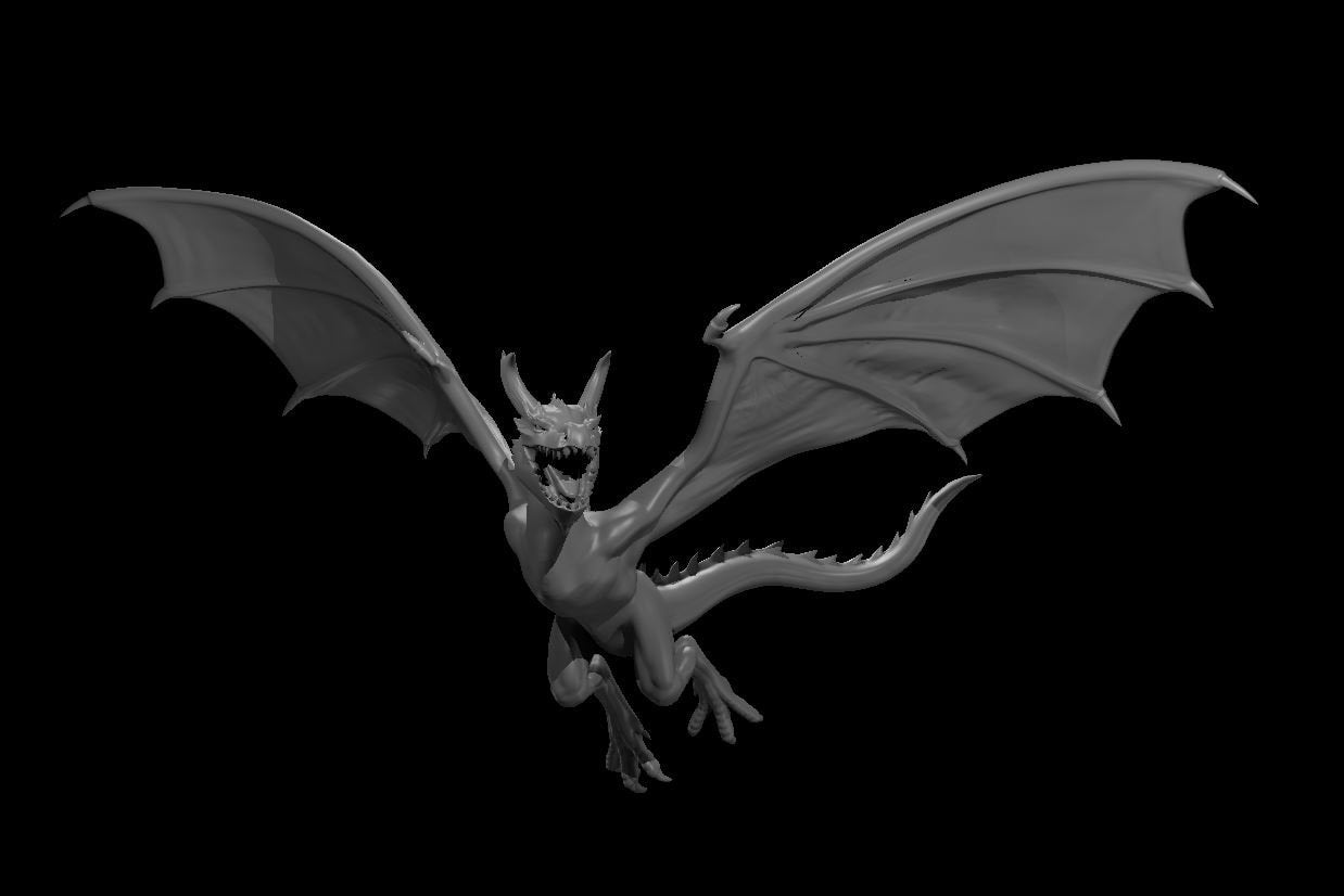 Ash Drake | Wargame Miniature – ZagTerrain